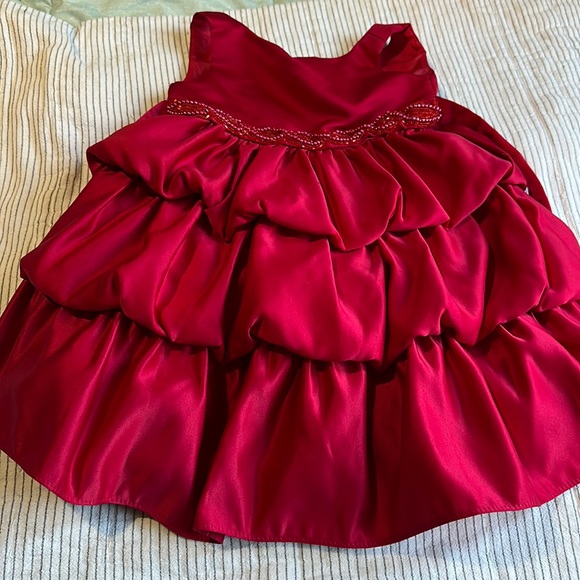 Princess Faith | Dresses | Princess Faith Red Taffeta Layer Tulle Dress ...